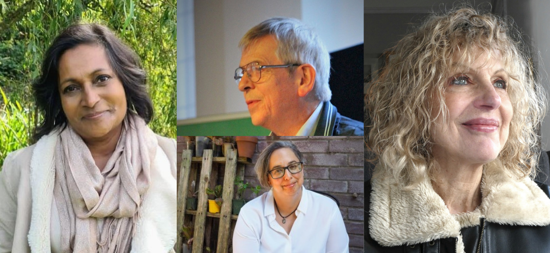John Freeman, Minoli Salgado, Rosie Jackson and Louise Tondeur ...